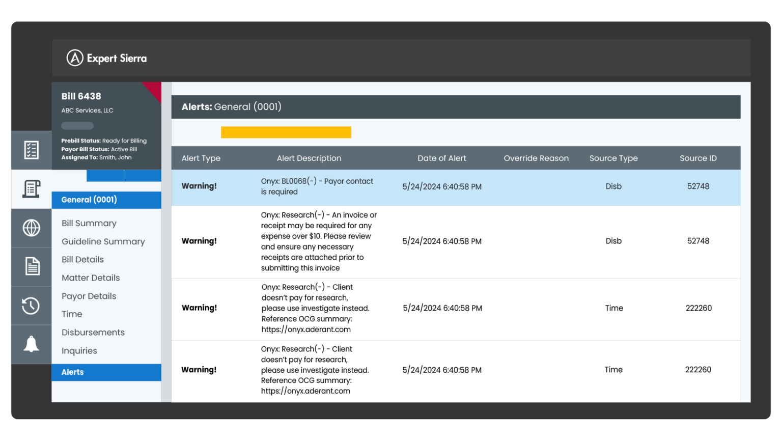 Aderant Expert Sierra - The Number 1 Practice Management Solution in ...