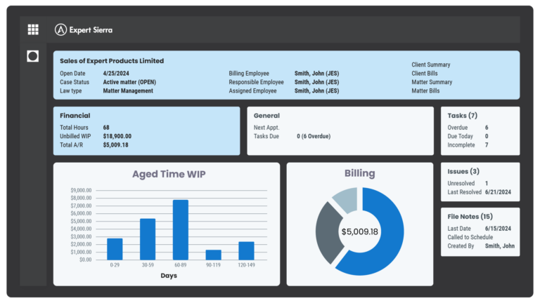 Aderant Expert Sierra - The Number 1 Practice Management Solution in ...