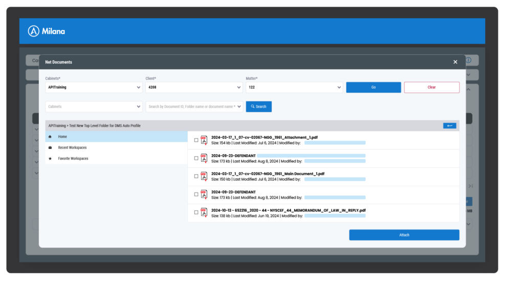 Aderant Milana - Empower Your Attorneys and Protect Your Firm - Aderant