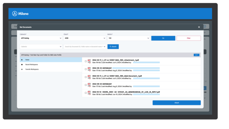 Aderant Milana - Empower Your Attorneys and Protect Your Firm - Aderant