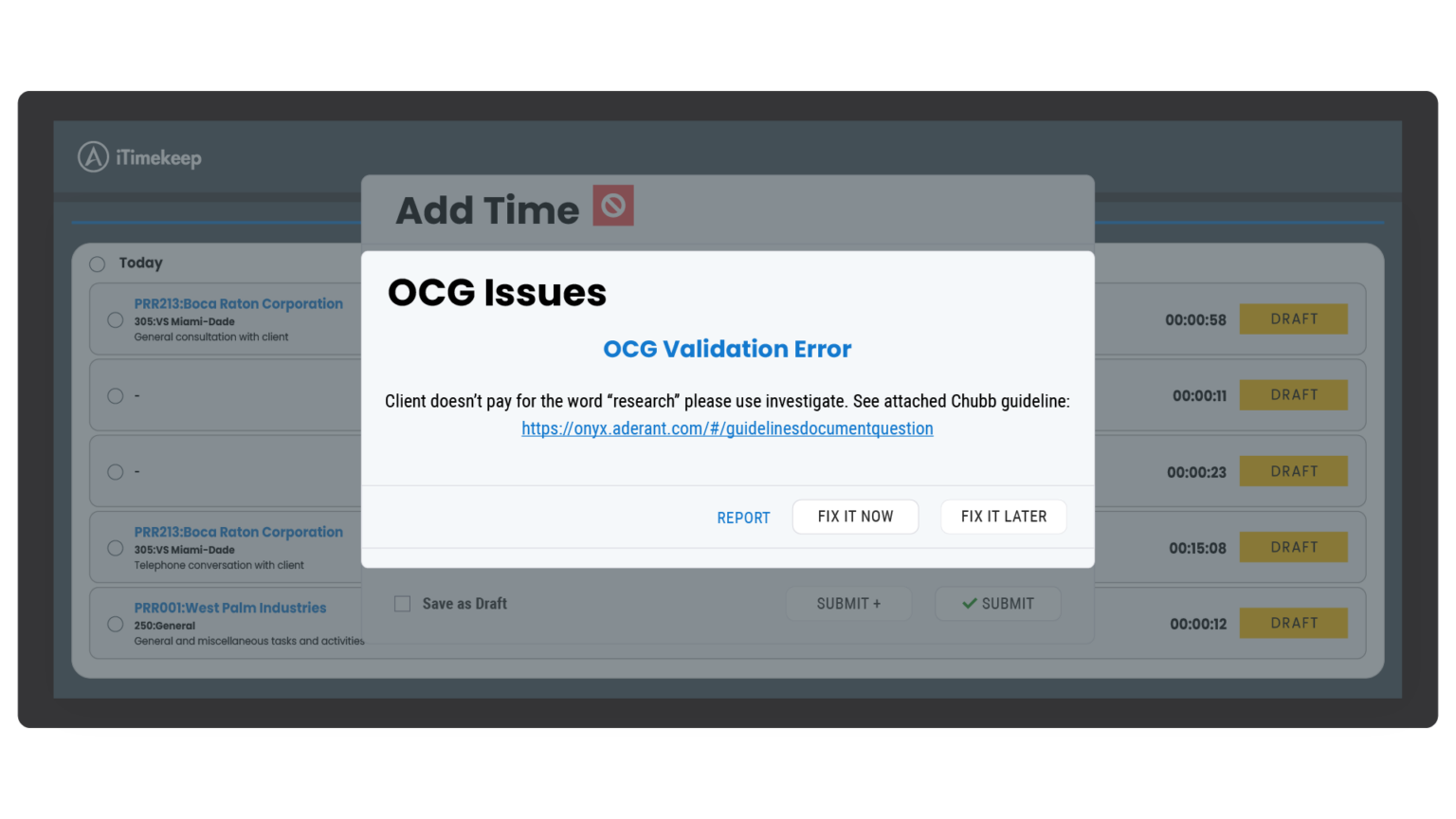 Aderant iTimekeep - The Number 1 Lawyer-Selected Timekeeping Solution ...