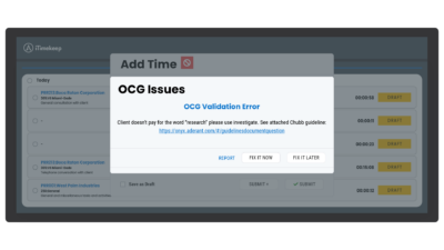 Aderant iTimekeep - The Number 1 Lawyer-Selected Timekeeping Solution ...