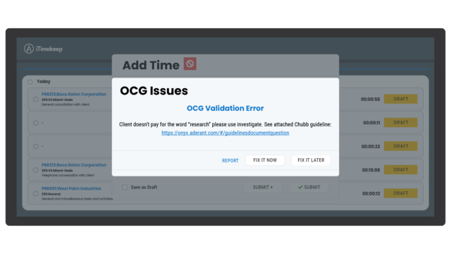 Aderant iTimekeep - The Number 1 Lawyer-Selected Timekeeping Solution ...
