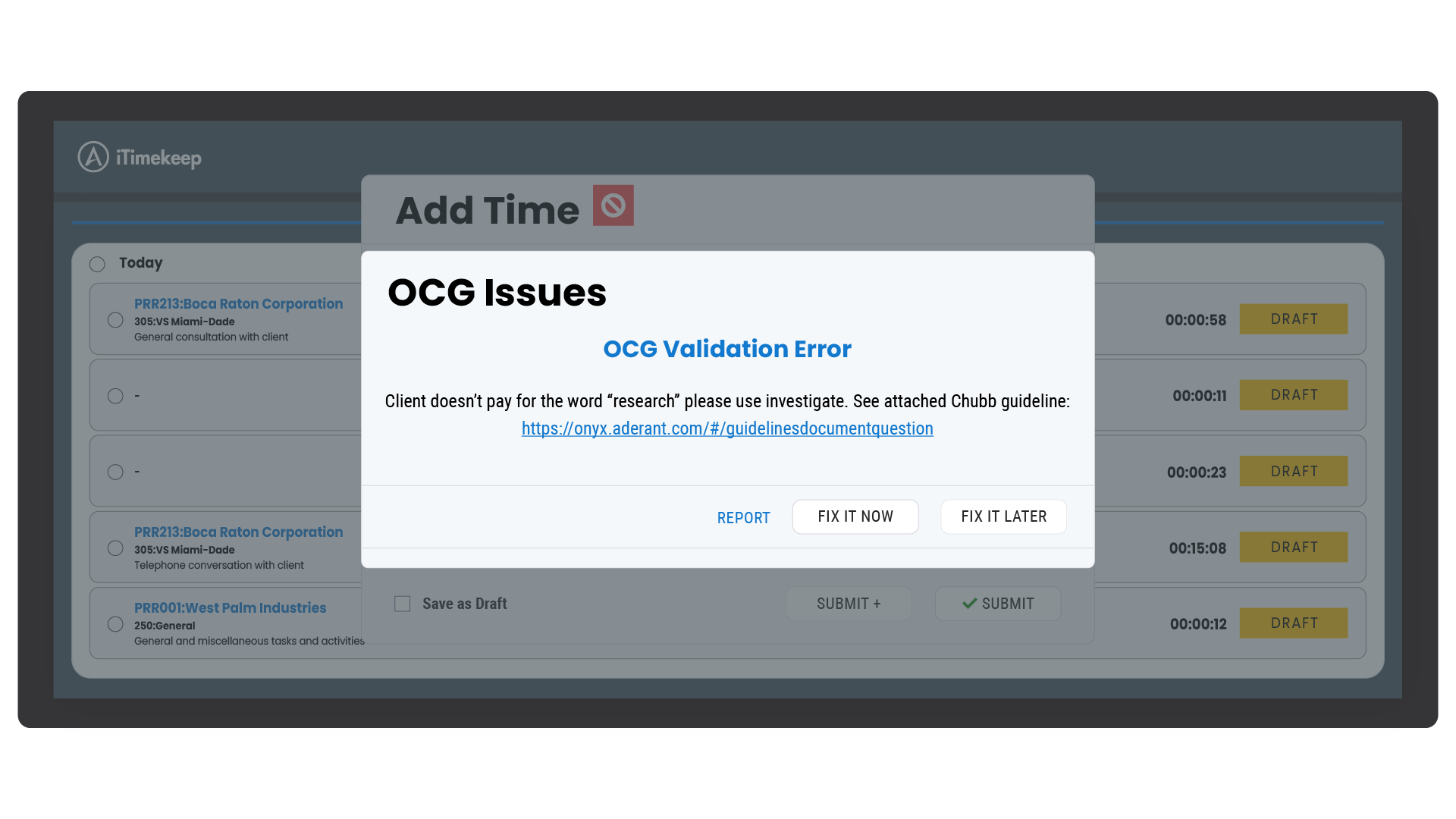 Aderant iTimekeep - The Number 1 Lawyer-Selected Timekeeping Solution ...