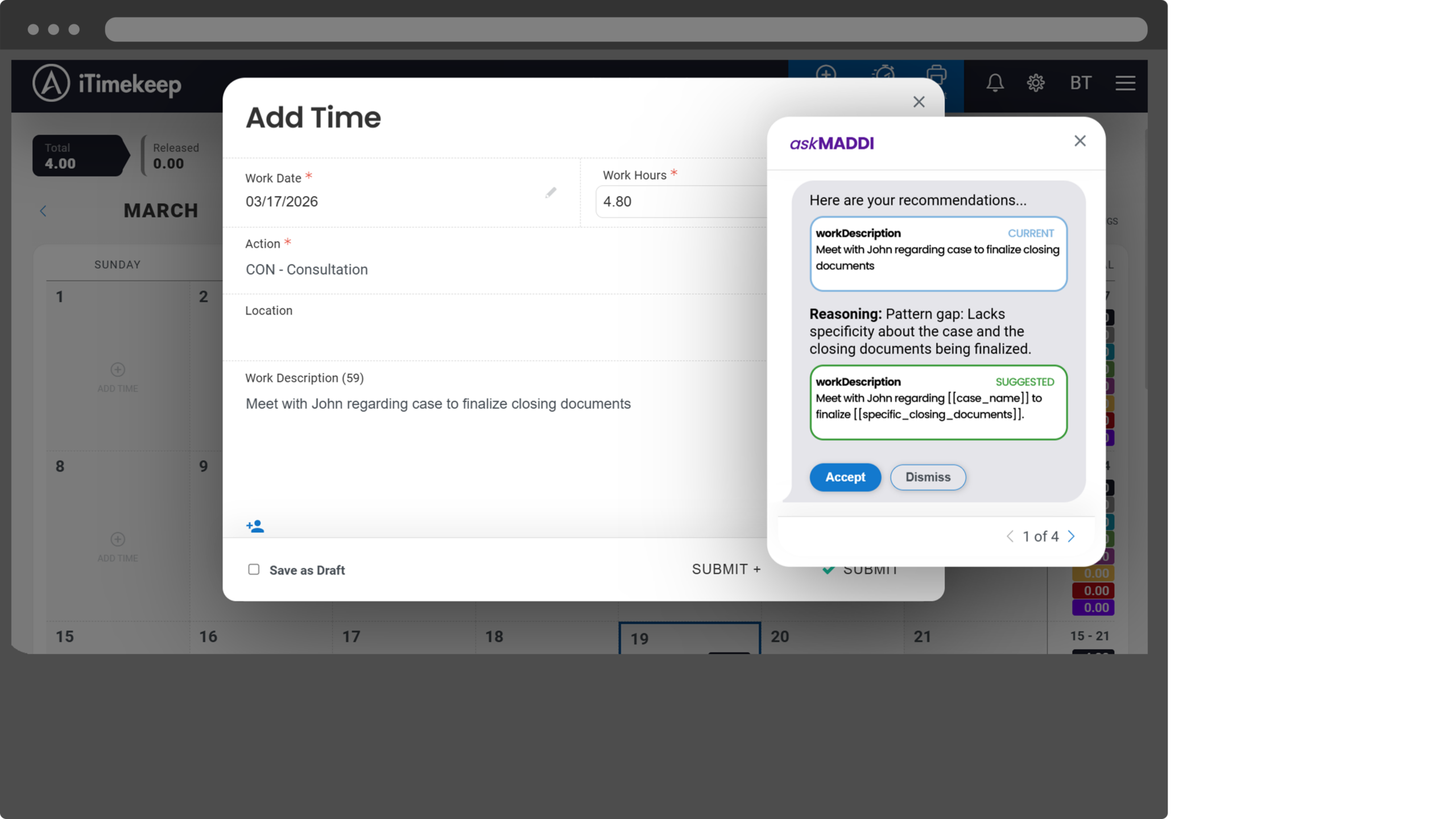 Aderant iTimekeep - AI-Powered Timekeeping. Built for Faster Work-to ...